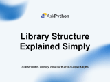 Statsmodels Library Structure And Subpackages Askpython