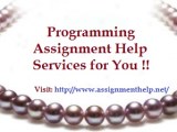 Programming Assignment Help Programming Help Coding Help Programming