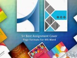 Assignment Cover Page Design