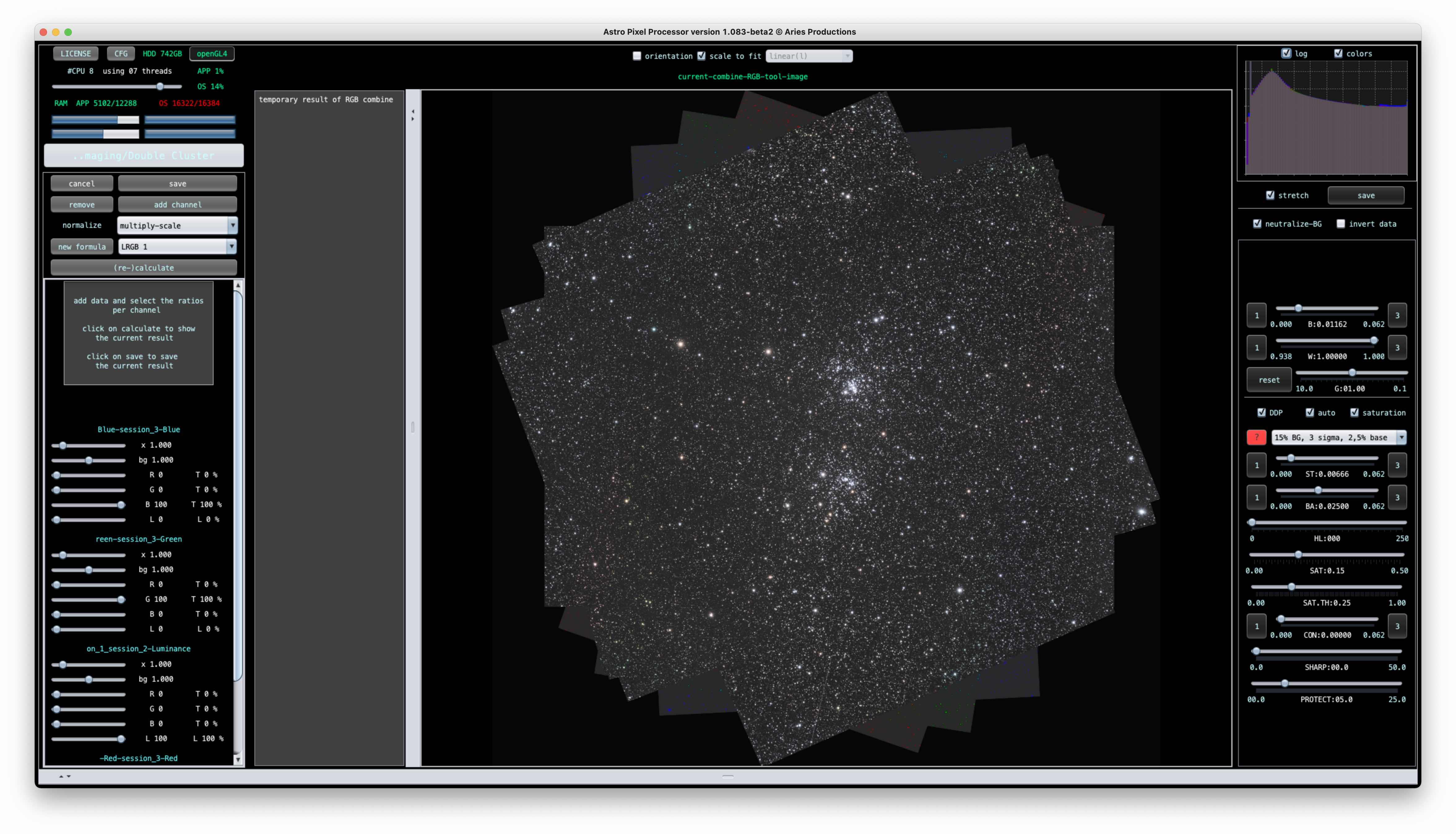 Astro Pixel Processor Aries Productions - latest release APP 2.0.0 ...
