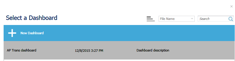 Reusing IDEA Dashboards | Audimation