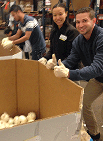 Audimation Volunteers at Houston Food Bank | Audimation
