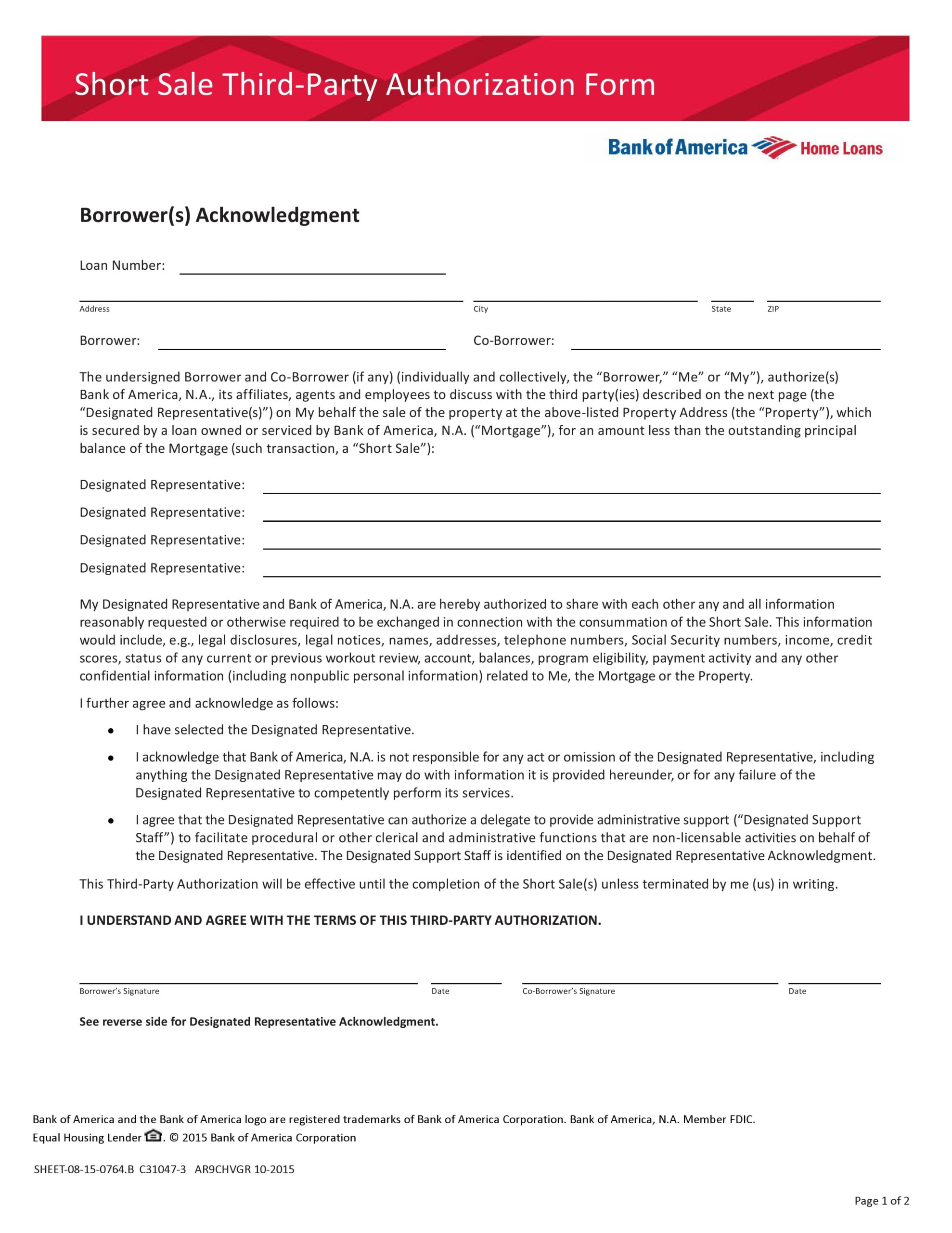 Boa Authorization Form AuthorizationForm boa-authorization-form-authorizationform