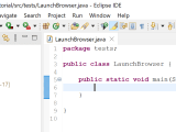 First Selenium Test Script To Launch Chrome Browser Automationtestinghub