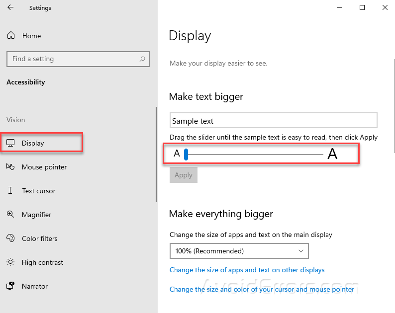 Increase Or Decrease Font Size On Windows 11 Avoiderrors