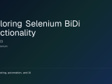 Exploring Selenium Bidi Functionality Awesome Testing