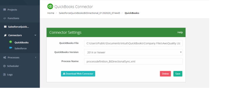 Salesforce And Quickbooks Desktop Integration Using Dbsync Awsquality 1045