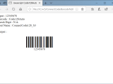 Javascript Barcode