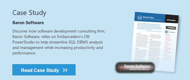 Embarcadero and Baron Software Powerstudio case study which monitors ...