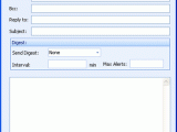 Send Email Dialog Box