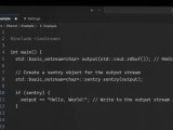 Basic Example Of Std Basic Ostream In C