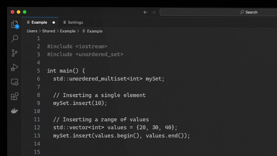 Basic Example Of C Function Std Vector Insert - 8K Gradient Wallpapers for Desktop