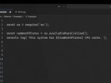 Basic Example Of Node Js Function Os Arch