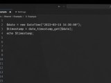 Basic Example Of Php Function Filemtime