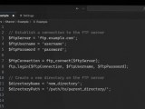 Basic Example Of Ftp Connect In Php