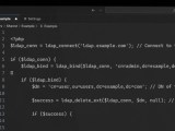 Basic Example Of Php Function Ldap Rename