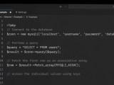 Basic Example Of Php Function Mysqli Stmt Execute