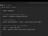 Basic Example Of Argparse Argumentparser In Python