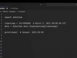 Basic Example Of Python Function Datetime Date Isoformat