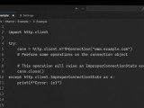 Basic Example Of Http Client Unimplementedfilemode In Python