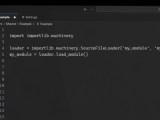Basic Example Of Importlib Abc Inspectloader Load Module In Python