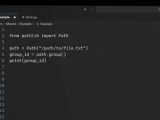 Basic Example Of Python Module Pathlib Path