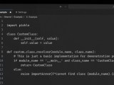 Basic Example Of Pickle Pickler Dispatch Table In Python
