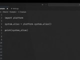 Basic Example Of Python Function Platform System
