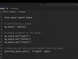 Basic Example Of Queue Priorityqueue In Python
