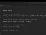 Basic Example Of Python Function Socket Socket Bind