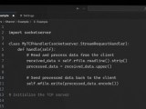 Basic Example Of Socketserver Baserequesthandler In Python