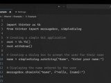 Basic Example Of Tkinter Filedialog Filedialog In Python