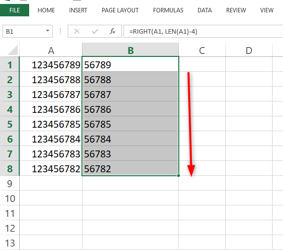Removing The Last Four Digits In Excel Comprehensive Guide Removing The Last Four Digits In Excel Comprehensive Guide