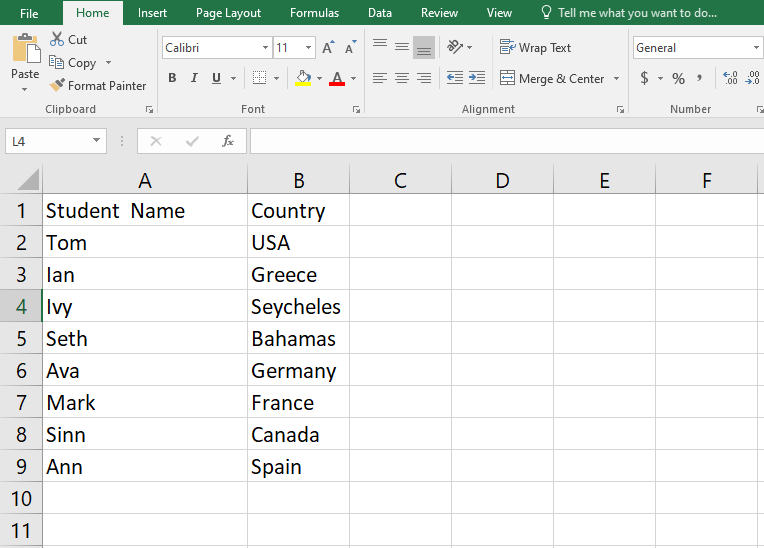 How to Freeze First Four Columns in Excel | Helpful Guide