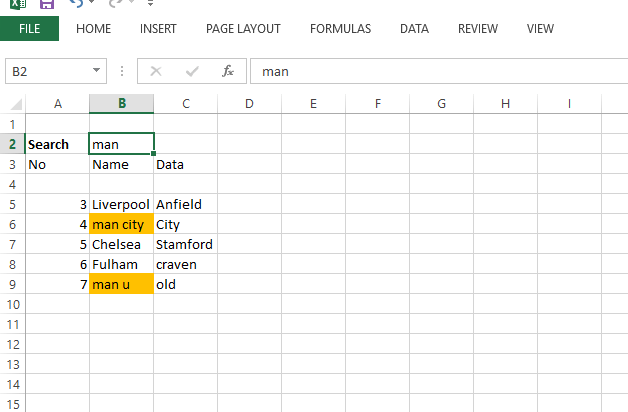 How to create a search box in Excel | Basic Excel Tutorial