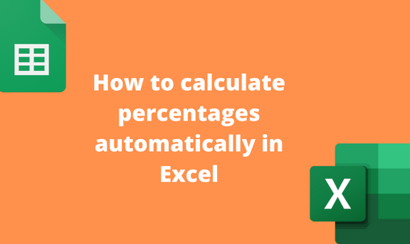 How to calculate percentages automatically in Excel | Basic Excel Tutorial