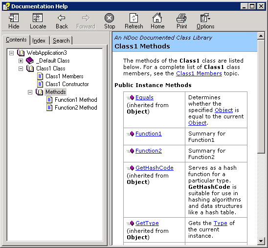 Automatic Documentation Generation in ASP.NET applications | chainding