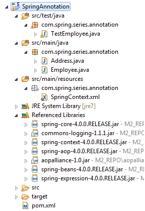 Spring Annotation using @Resource - BenchResources.Net