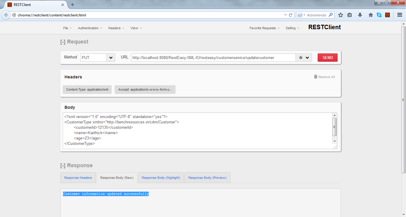 RestEasy: JAX-RS web service using JAXB + XML example - BenchResources.Net