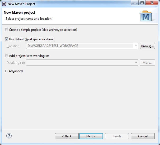 Eclipse + Maven - Creating and exploring projects using archetypes - BenchResources.Net