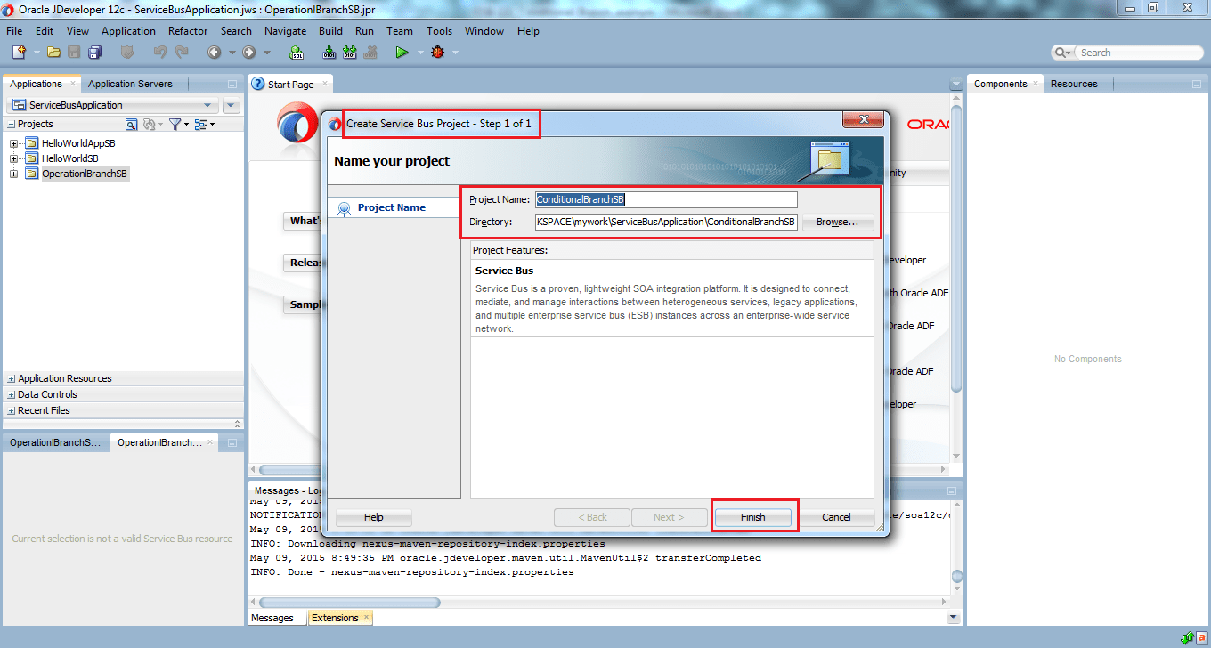 Oracle OSB 12c - Conditional Branch example - BenchResources.Net