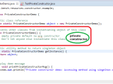 Java Private Constructor Benchresources Net