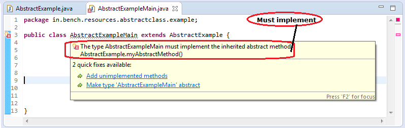 Java Interview Question And Answers On Abstract Classes And Methods