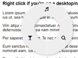 Radial Menu With Javascript