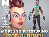Character Modeling Texturing For Games Complete Pipeline Better