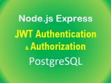 Node Js Jwt Authentication With Postgresql Example Bezkoder