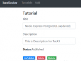 React Node Js Express Postgresql Example Build A Crud App Bezkoder