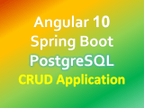 Angular 10 Spring Boot Postgresql Example Crud App Bezkoder