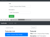 Docker Compose React Node Js Mysql Example Bezkoder