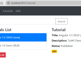 Angular 13 Example Crud Application With Web Api Bezkoder